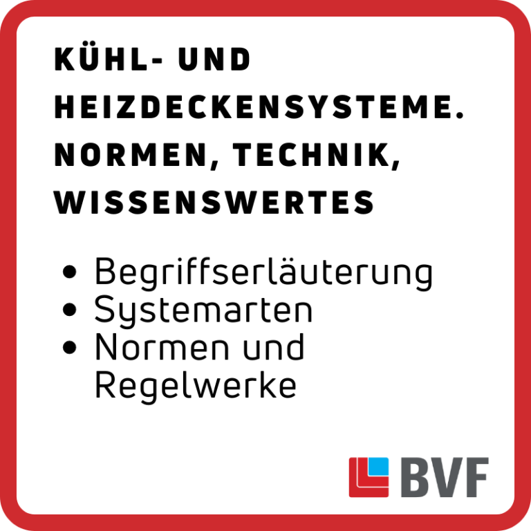Normen, Technik, Wissenswertes - Bundesverband Flächenheizungen und ...